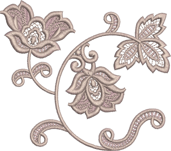 Fleur Embroidery Design by Sue Box – Sue Box Creations
